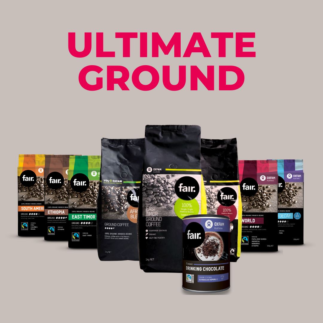 Buy Pre-Ground Fairtrade Coffee – Fair Coffee